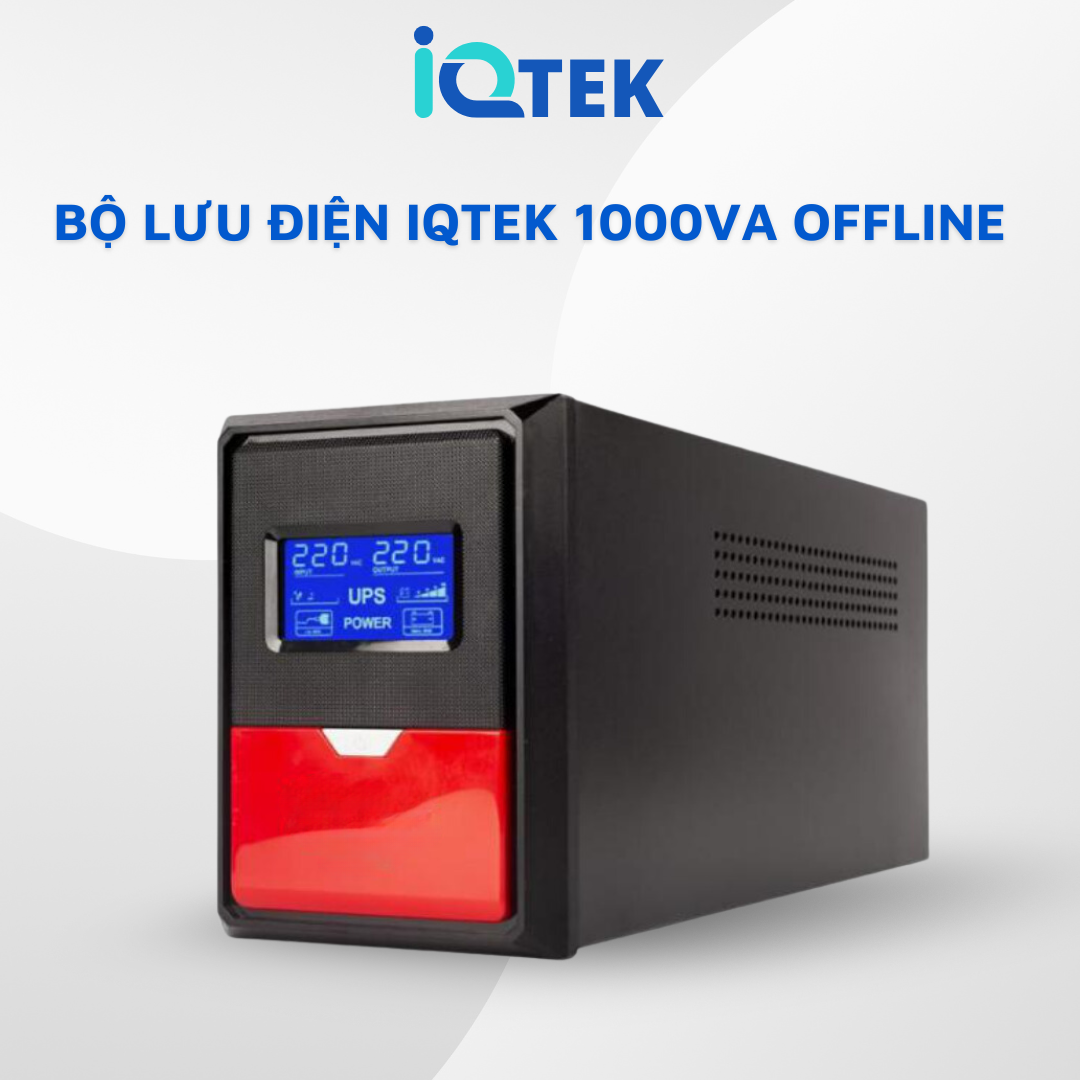 Bộ lưu điện IQTEK 1000VA Offline - IQTek