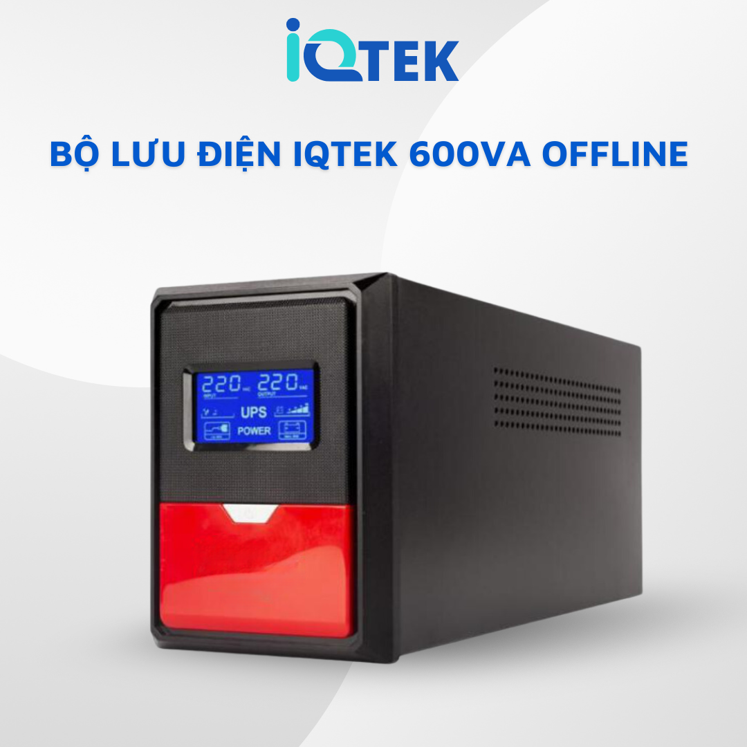 Bộ lưu điện IQTEK 600VA Offline - IQTek